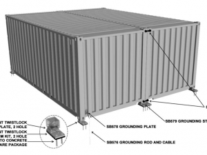 SEA BOX | Container Housing Tie Down
